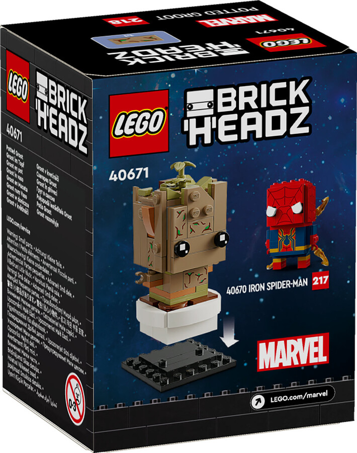 40671 LEGO® Marvel Saksıda Groot - Resmi LEGO Store TR